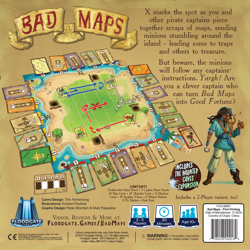 Bad Maps (Deluxe Edition) – Floodgate Games
