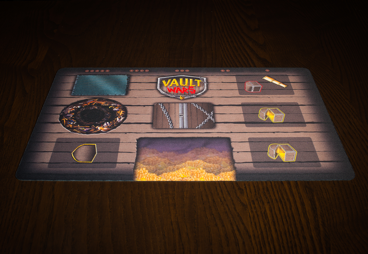 Vault Wars Playmat – Floodgate Games